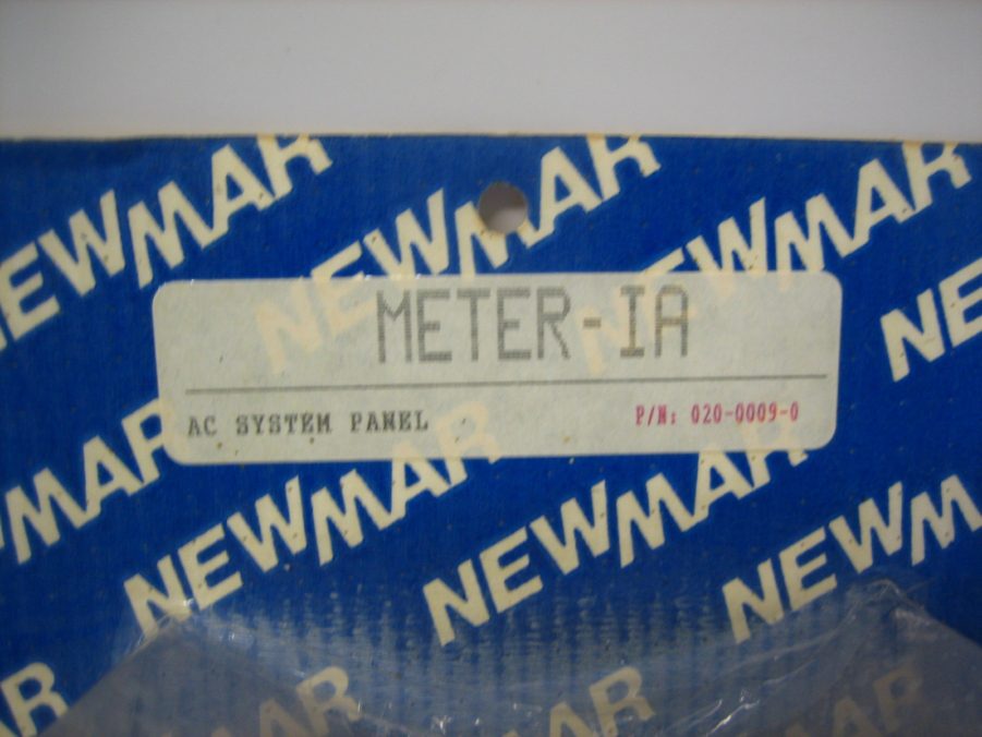 Newmar Meter-1A Marine Boat Electrical AC Volt Amp Meter 120VAC, 50a ...
