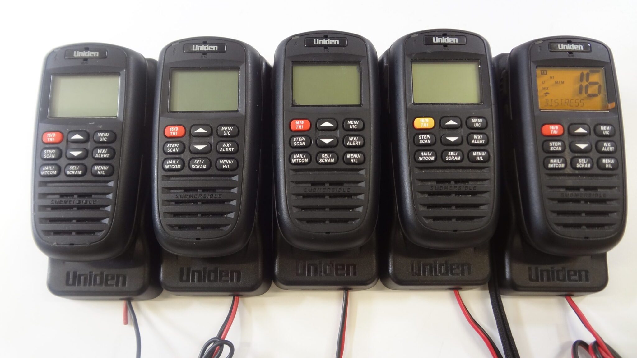 Uniden WHAMx4 Wireless Submersible Marine Handheld Access Microphone Parts Lot - Max Marine ...