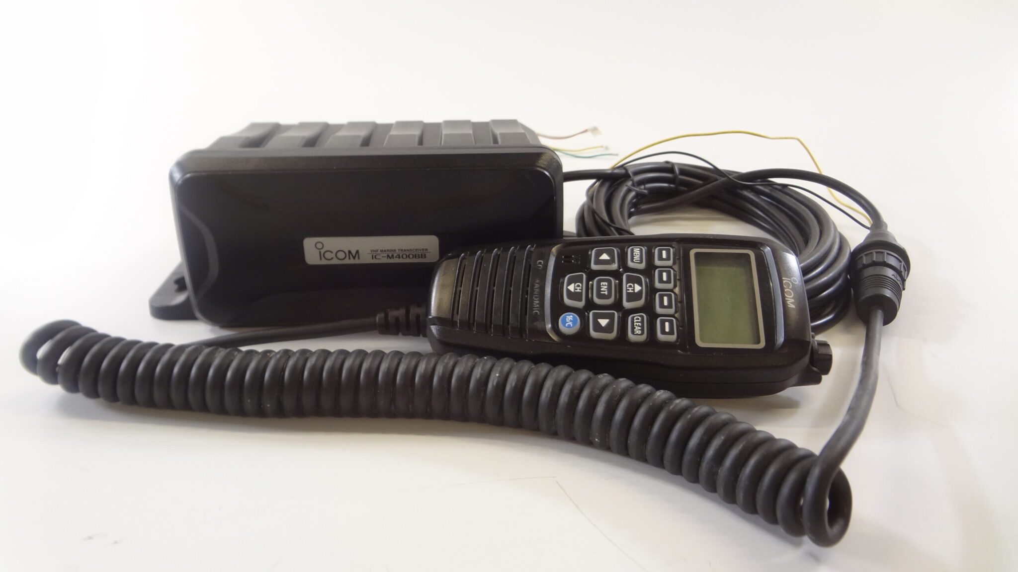 Icom IC-M400BB Marine VHF Radio Transceiver Unit w/ Command Mic IV HM ...