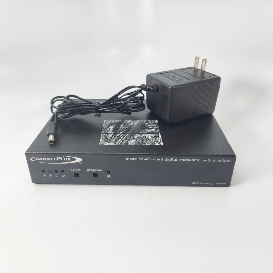Channel Plus 5545 – Four channel Video Modulator With IR - Used -For ...