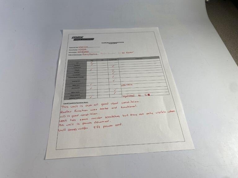 Raymarine 2KW 18" M92650 Radome / SL70 Display Complete System - 90 Day ...