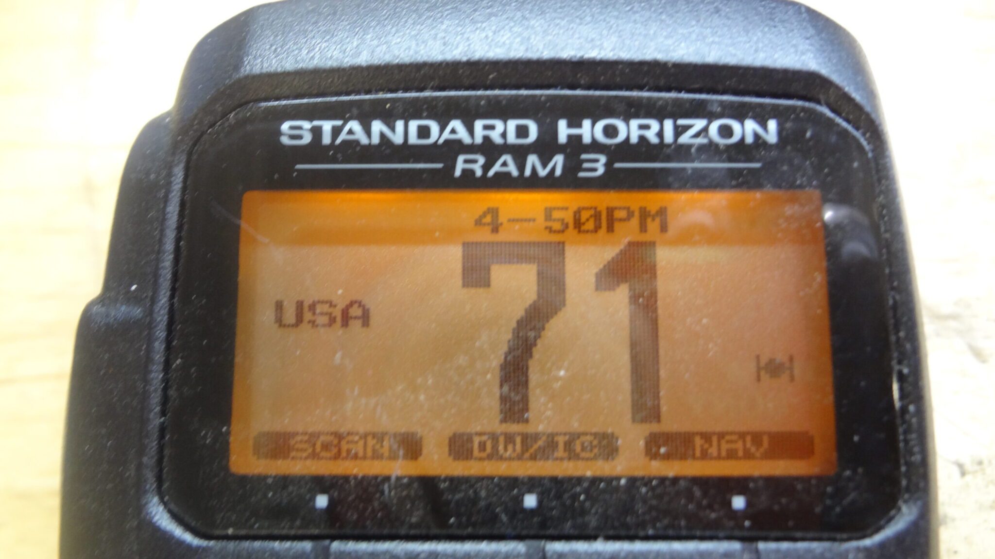 Standard Horizon CMP30 RAM 3 VHF Radio Microphone Mic - Black-Tested ...