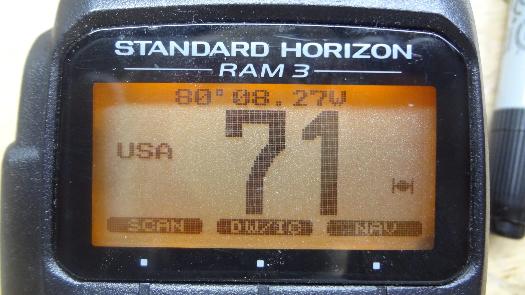 Standard Horizon CMP30 RAM 3 VHF Radio Microphone Mic - Black-Tested ...