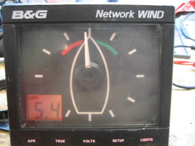 B & G Network Wind Instrument Display Head