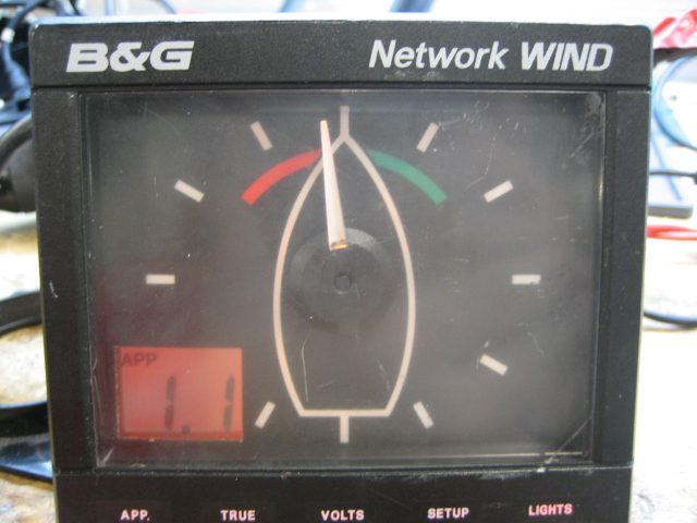 B & G Network Wind Instrument Display Head