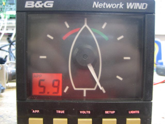 B and G-B&G-Network Wind Instrument Display Head/TESTED/Free Shipping ...