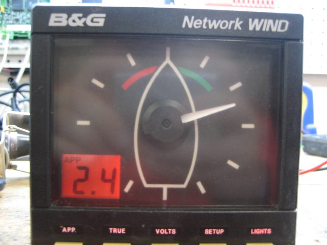 B and G-B&G-Network Wind Instrument Display Head/TESTED/Free Shipping ...