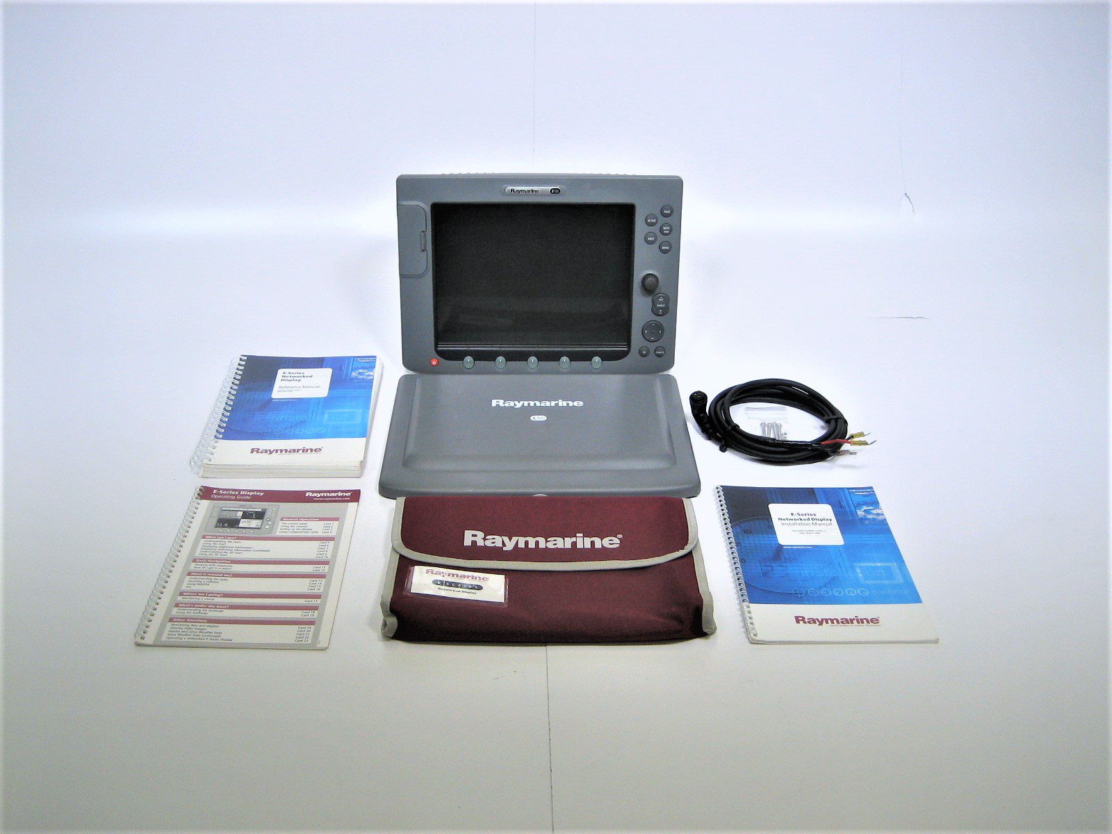 Raymarine E120 Classic Display + Accessories NEW LCD & Rebuilt BL *MME ...