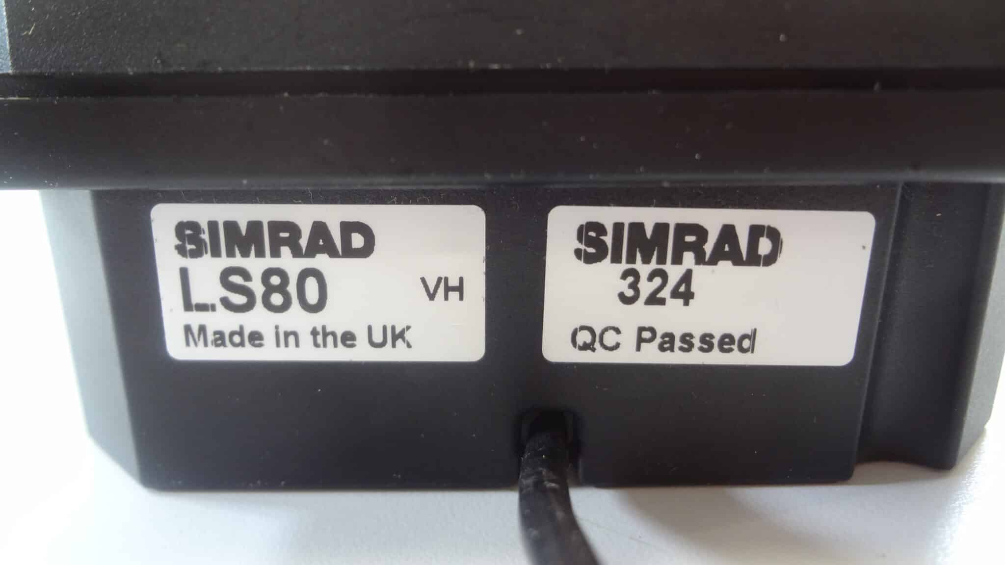 Simrad LS80 VHF/FM Radio Transceiver Unit External Speaker Only Working ...