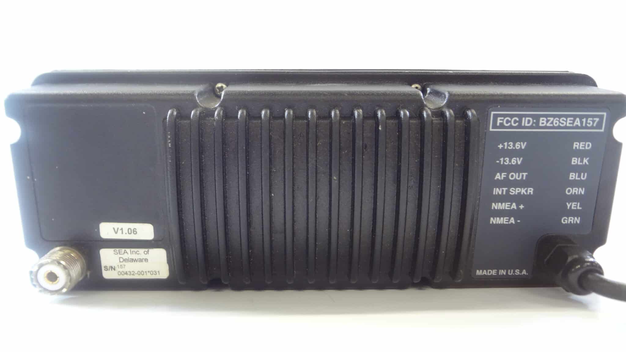 SEA 157 Marine Submersible Two-Way VHF/DSC Radiotelephone Transceiver ...