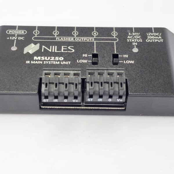 Niles MSU250 12VDC 5-Output Infrared Main Repeater System Hub Unit ...