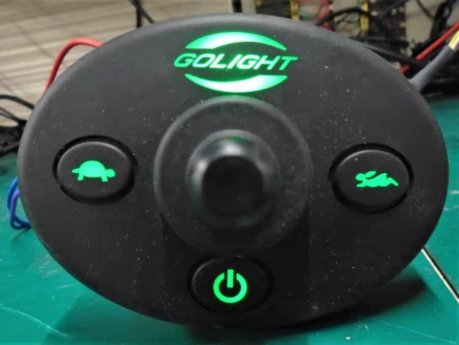 Golight Stryker ST Permanent Mount Chrome Halogen (Hard Wired Dash ...