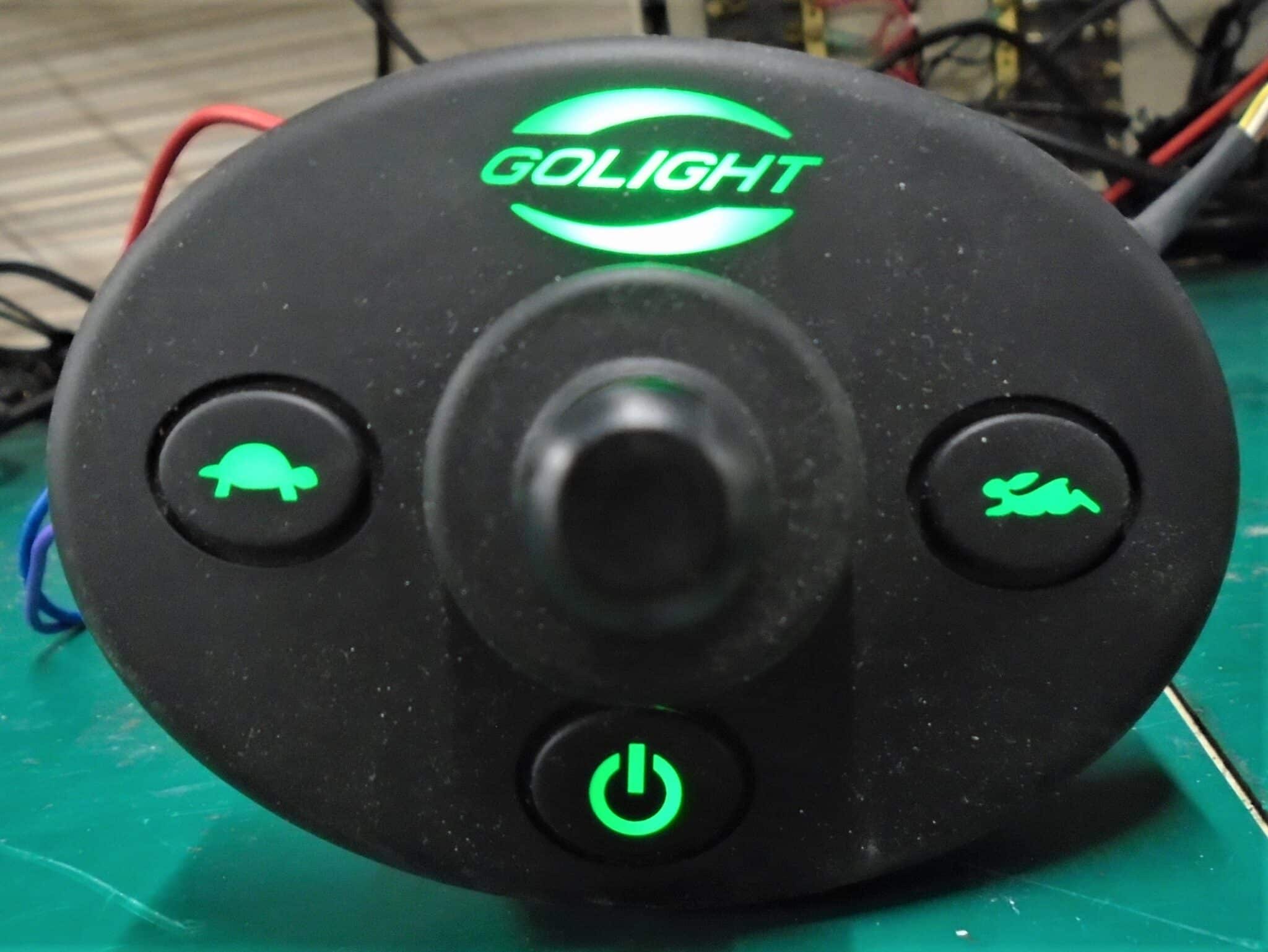 Golight Stryker ST Permanent Mount Chrome Halogen (Hard Wired Dash ...