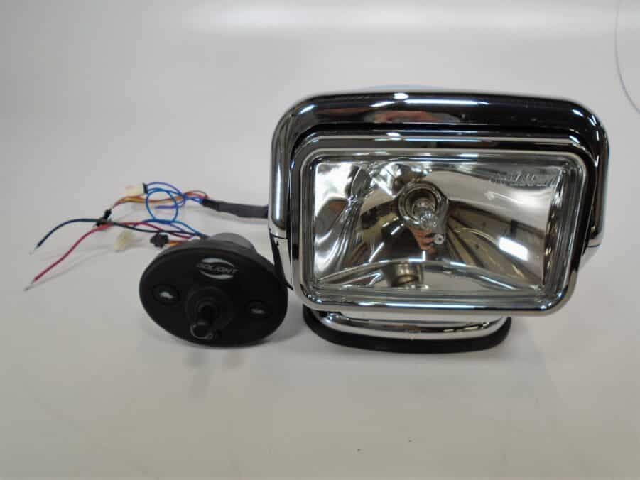Golight Stryker ST Permanent Mount Chrome Halogen (Hard Wired Dash ...