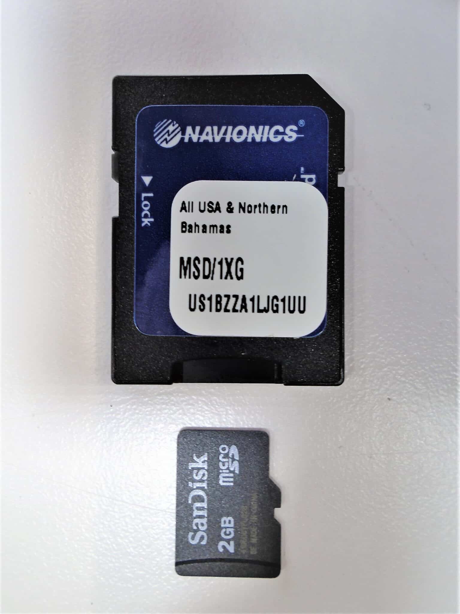 Navionics Gold MSD Chart Card 1XG USA & N. Bahamas (excl. AK/HI) 2GB ...