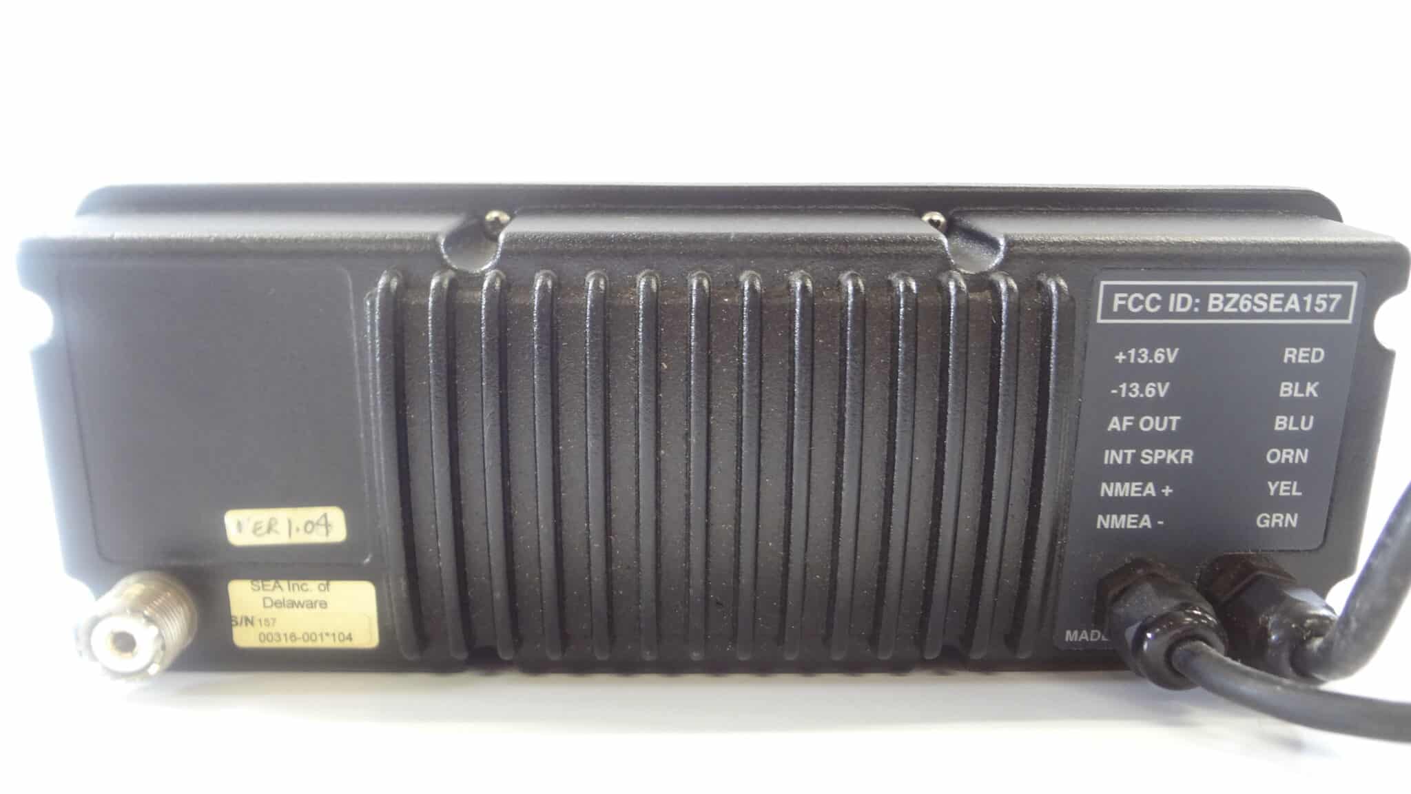 SEA 157 Marine Submersible Two-Way VHF/DSC Radiotelephone Transceiver ...