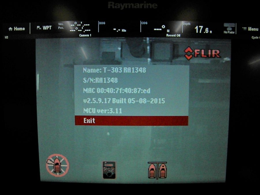 Raymarine T303 FLIR Marine Thermal Imaging Camera E32145R -Tested!- 90 ...