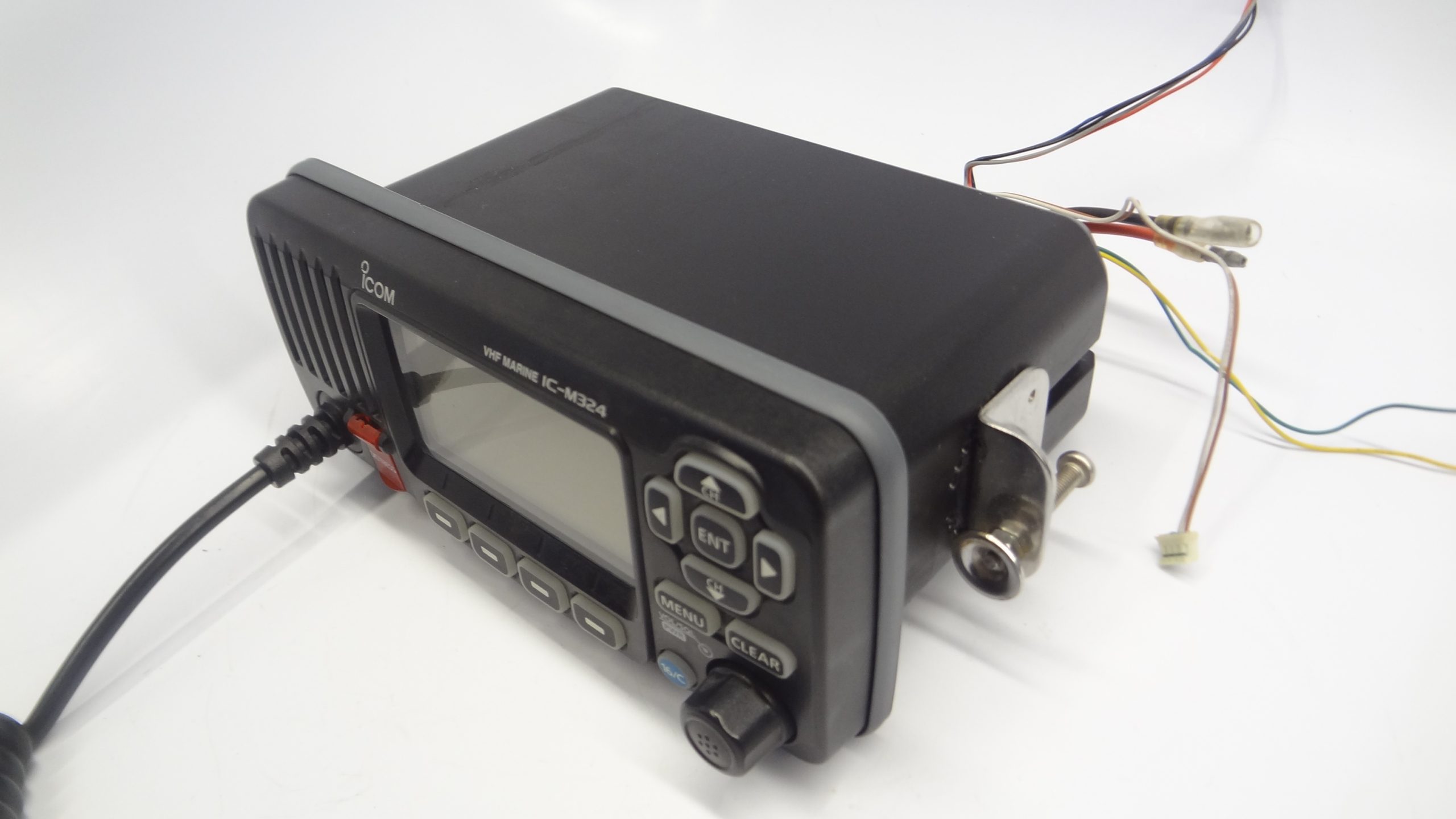 Icom IC-M324 Marine VHF Two-Way Radio Transceiver Unit with HM-200B ...