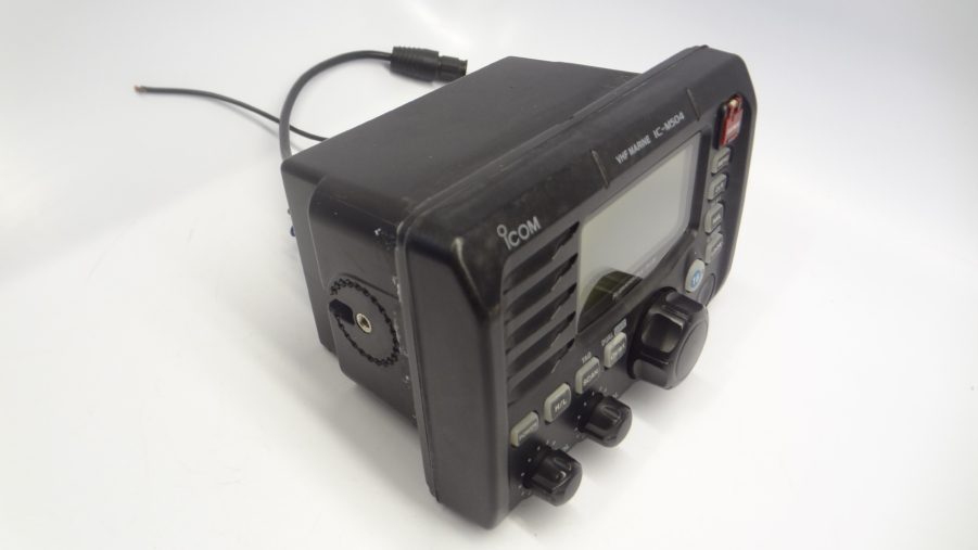 Icom IC-M504 Submersible Fixed Mount VHF Radio Transceiver Unit No NMEA ...
