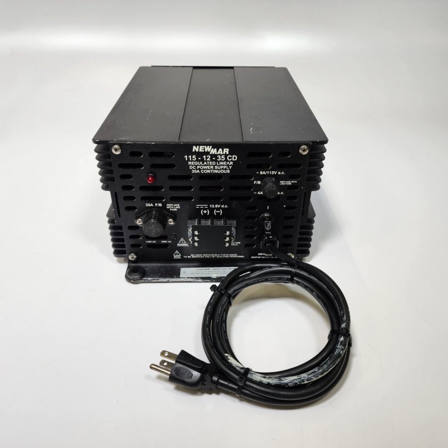 Newmar 115-12-35CD – 110/220VAC to 12VDC 35A AC/DC Voltage Converter ...