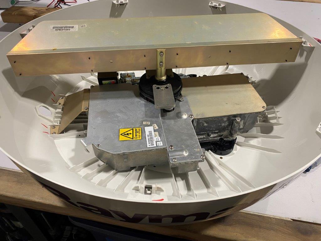 Raymarine RD424 4KW 24'' Analog Radar Core E52067 *LOW HOURS* Tested ...