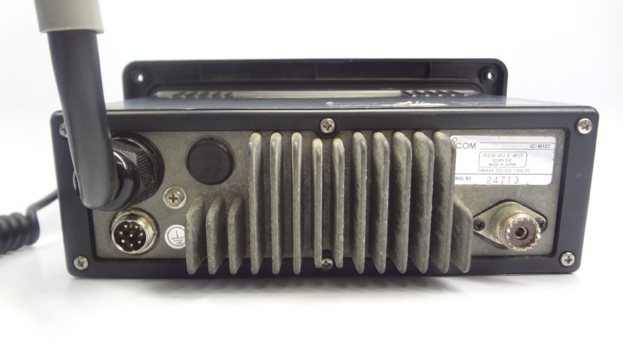 Icom IC-M127 Marine VHF/FM Radio Marine Transceiver Unit w/ Hand Mic ...