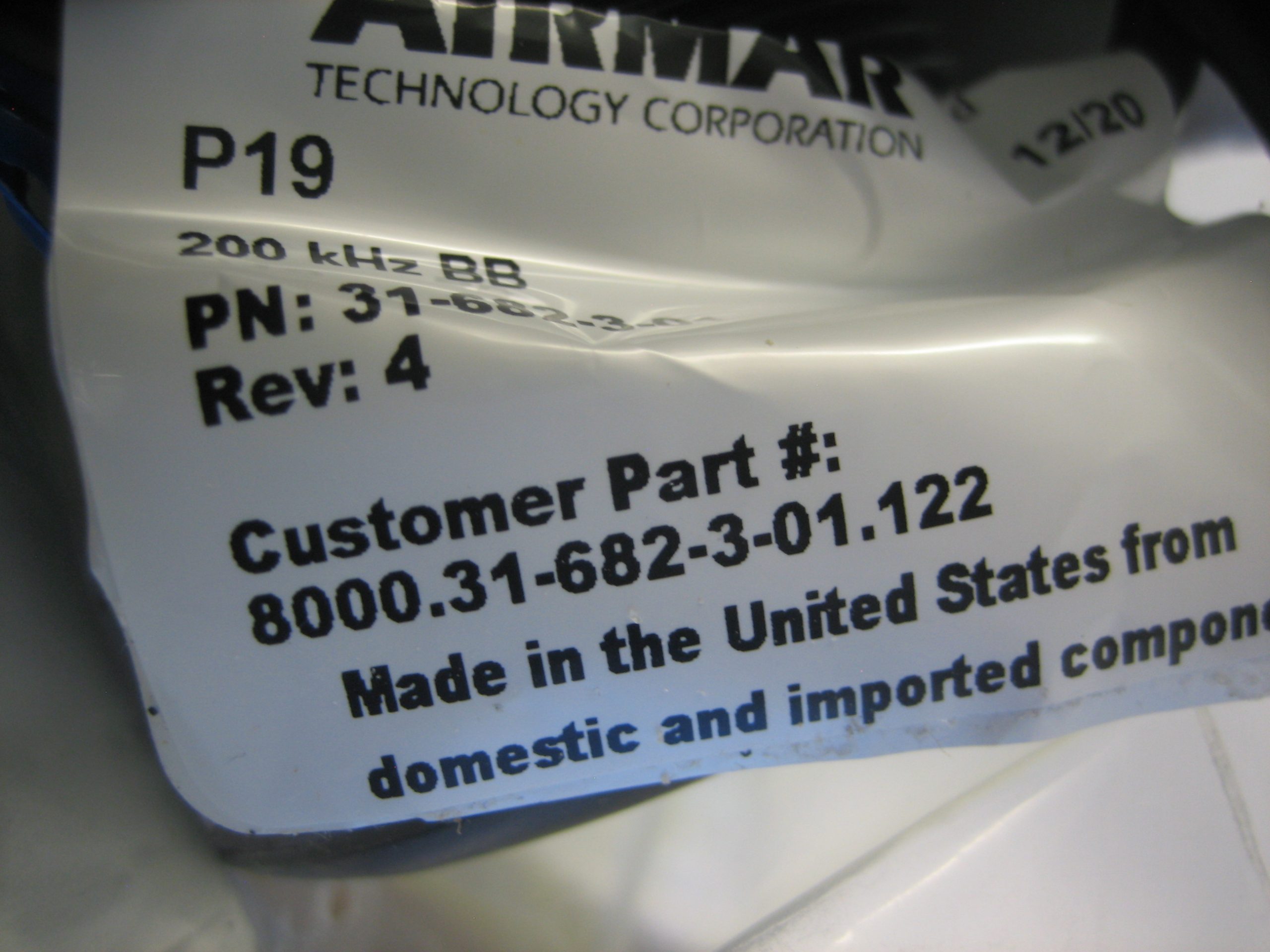 Hawkeye Norcross Marine 8000.31-682-3-01.122 Depth Transducer 4-Pin ...