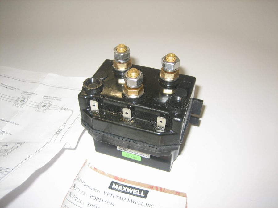 Maxwell Vetus Solenoid DC92-1011P - 12V for RC8-8 RC10 RC12 1000-3500 ...