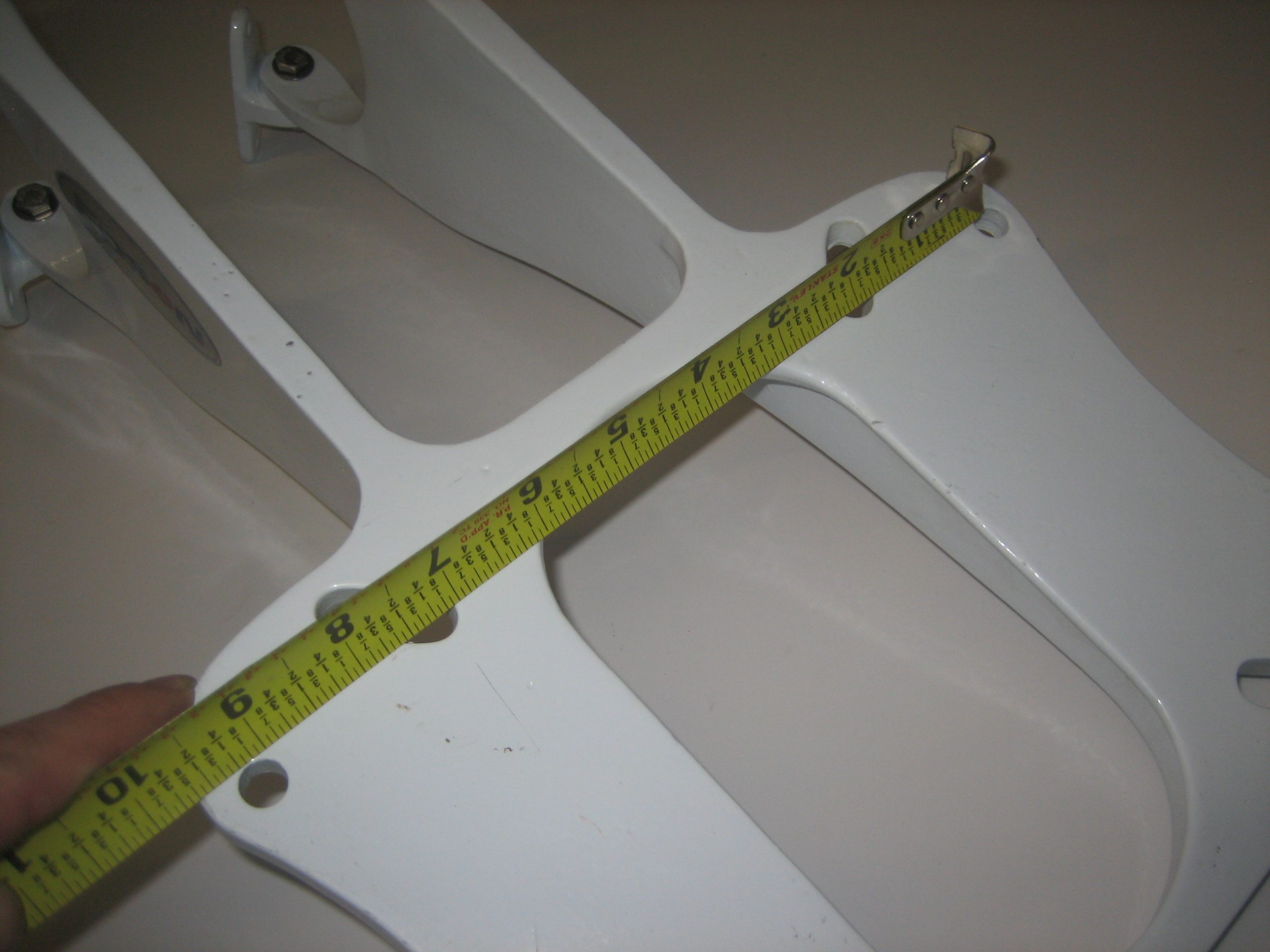 Edson Radar Mast Mount f/ Raymarine Furuno 18" 24" Domes RD218 RD418D ...