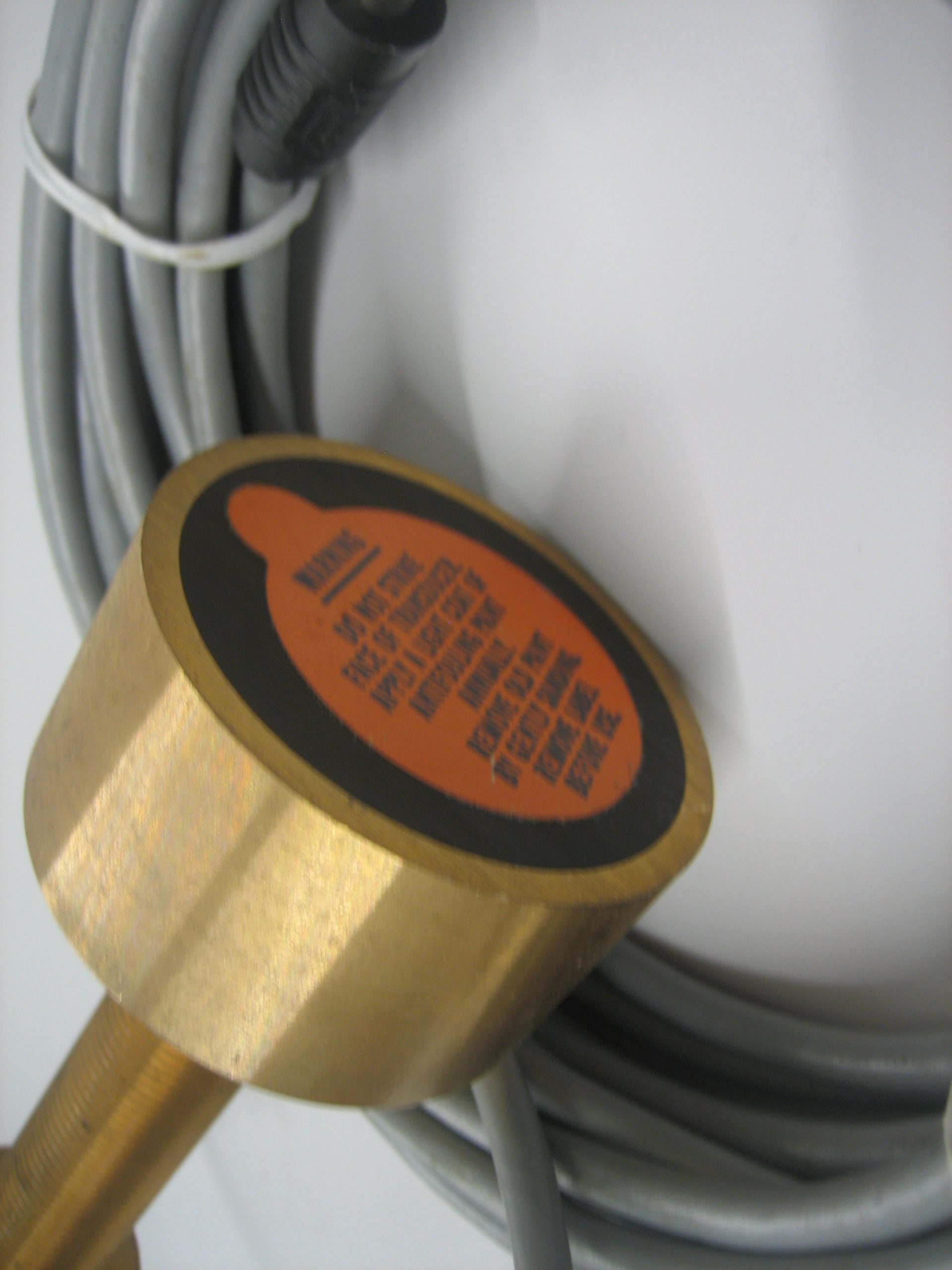 Datamarine DX-119 120 khz 13/16″ Stem Bronze Thru-Hull Transducer *NEW ...