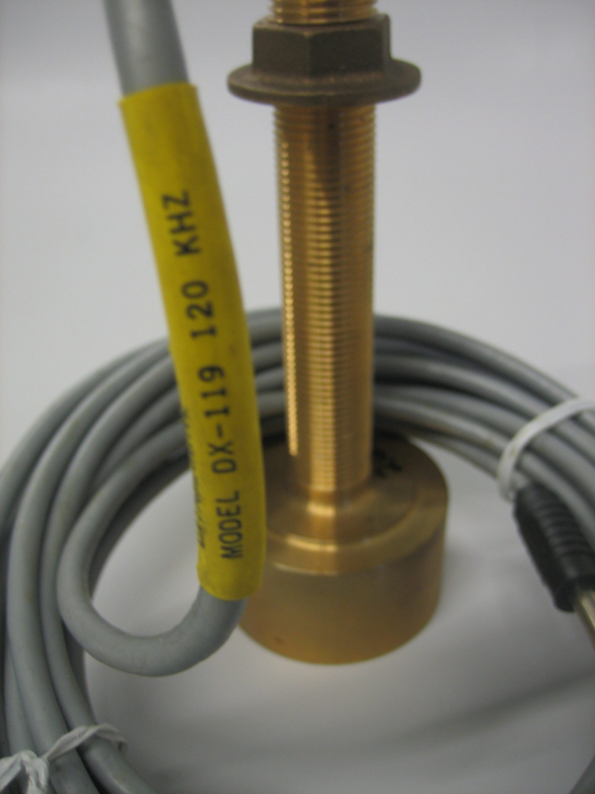 Datamarine DX-119 120 khz 13/16″ Stem Bronze Thru-Hull Transducer *NEW ...