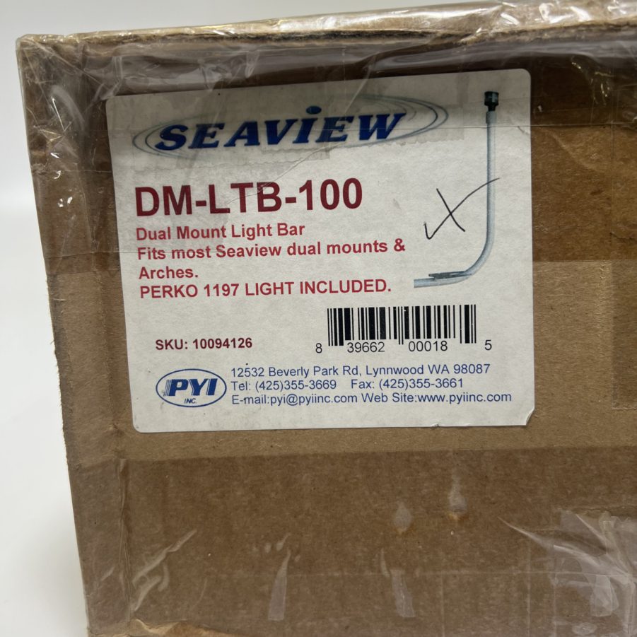 Seaview DM-LTB-100 Lightbar for Dual Mounts w/ Perko 1197 Light - Max ...