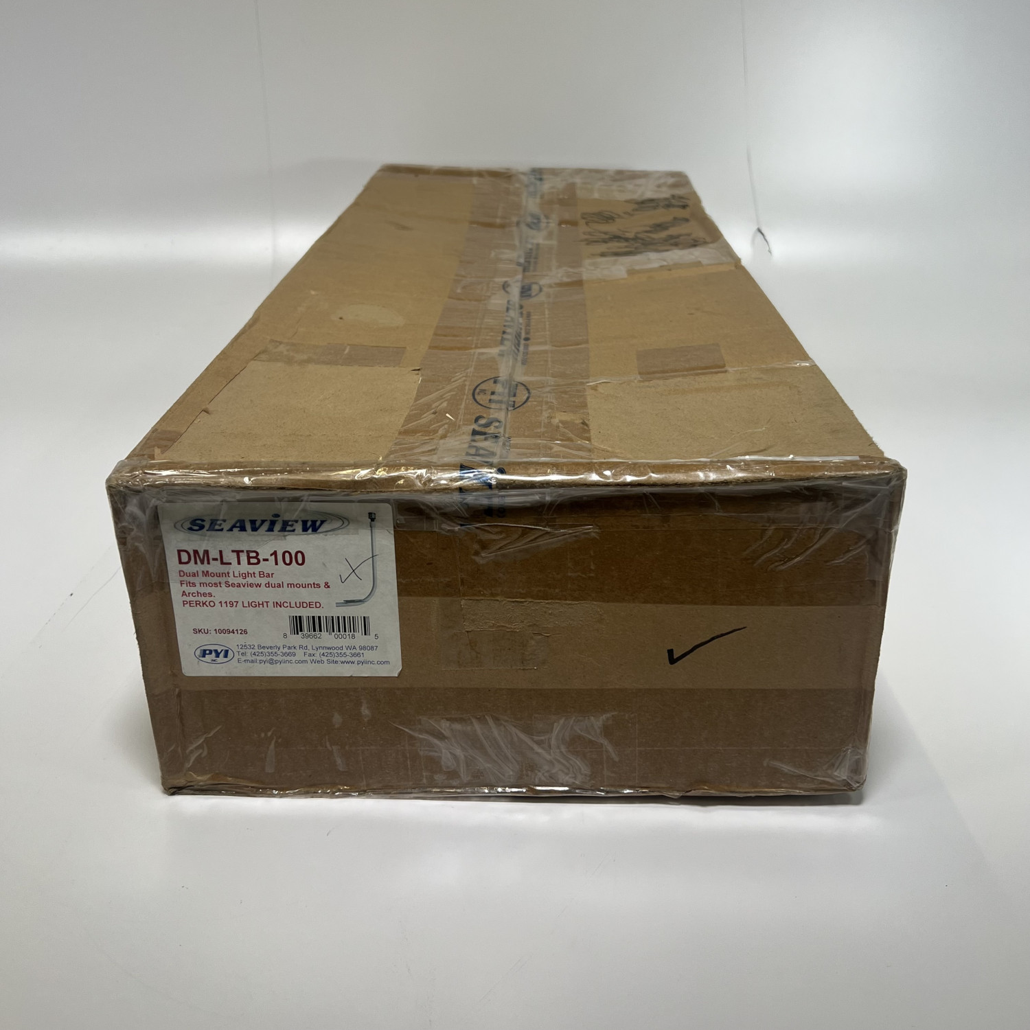 Seaview DM-LTB-100 Lightbar for Dual Mounts w/ Perko 1197 Light - Max ...