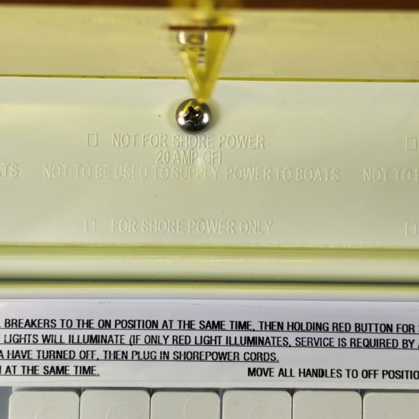 Acrylic and PVC Circuit Breaker Panel Mount - Panel Mount Only - Max ...