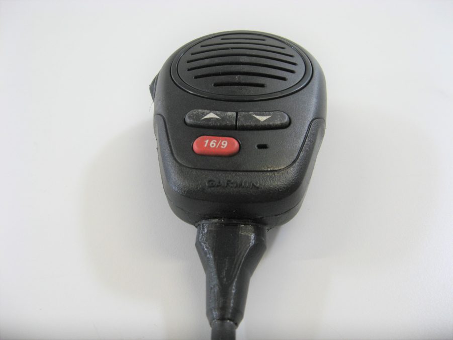 Garmin VHF 200 Used Marine Radio Fist Mic Microphone Rebuilt Cable ...