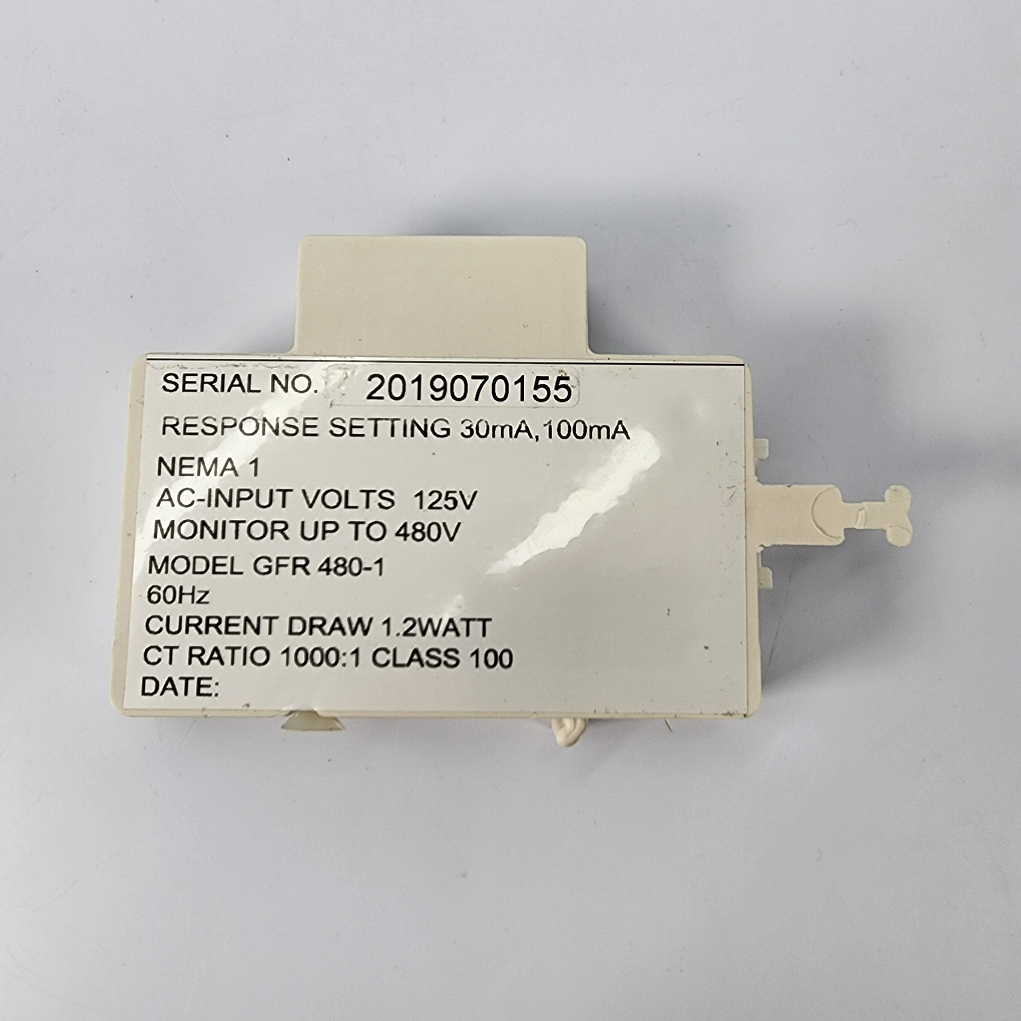 Marina Electrical GFI Module Sentinel-II GFR-480-1 - 125VAC Input - Max ...