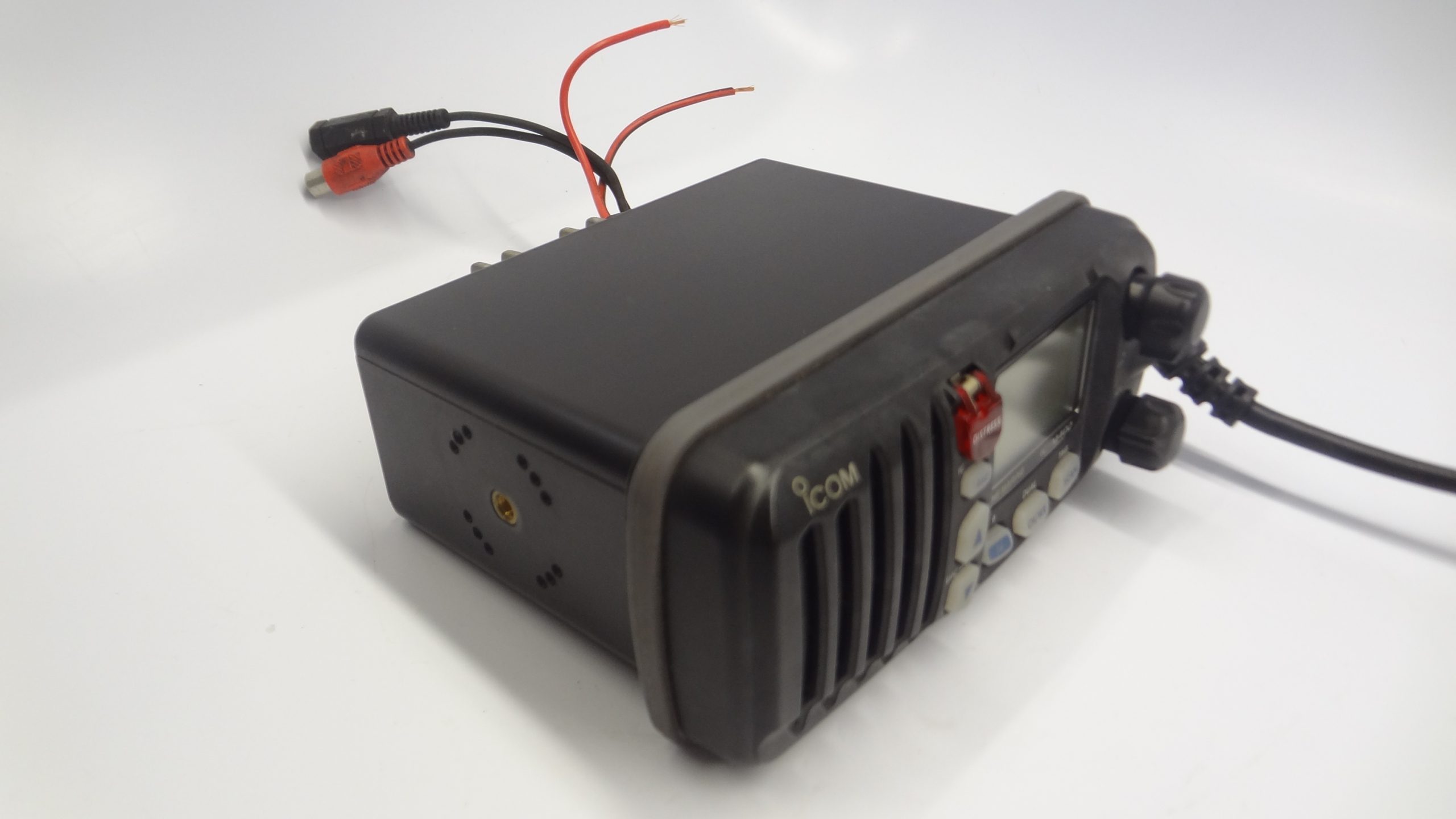 Icom IC-M402A Marine VHF Radio Transceiver Unit w/ HM-141B Hand ...