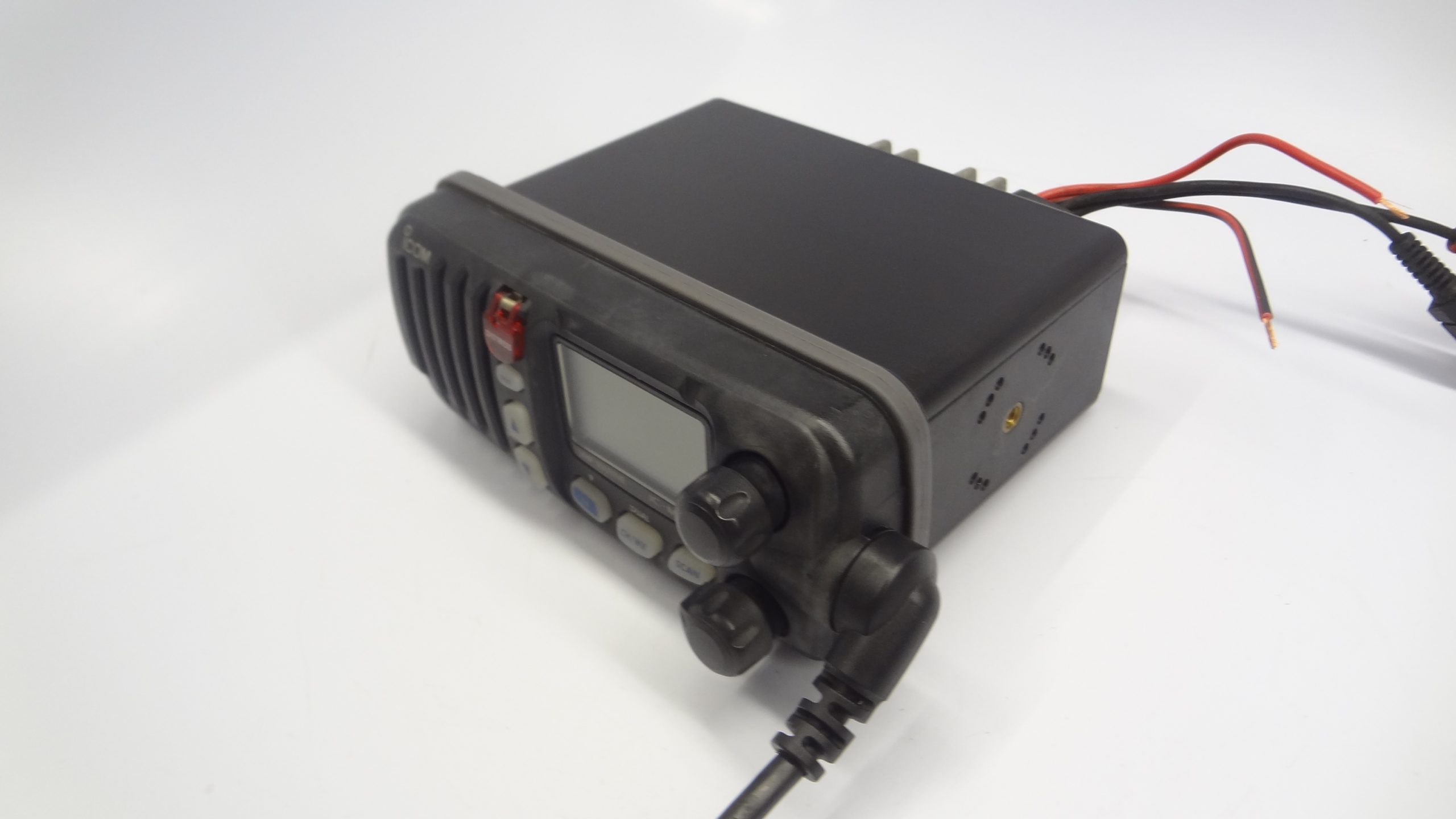 Icom IC-M402A Marine VHF Radio Transceiver Unit w/ HM-141B Hand ...