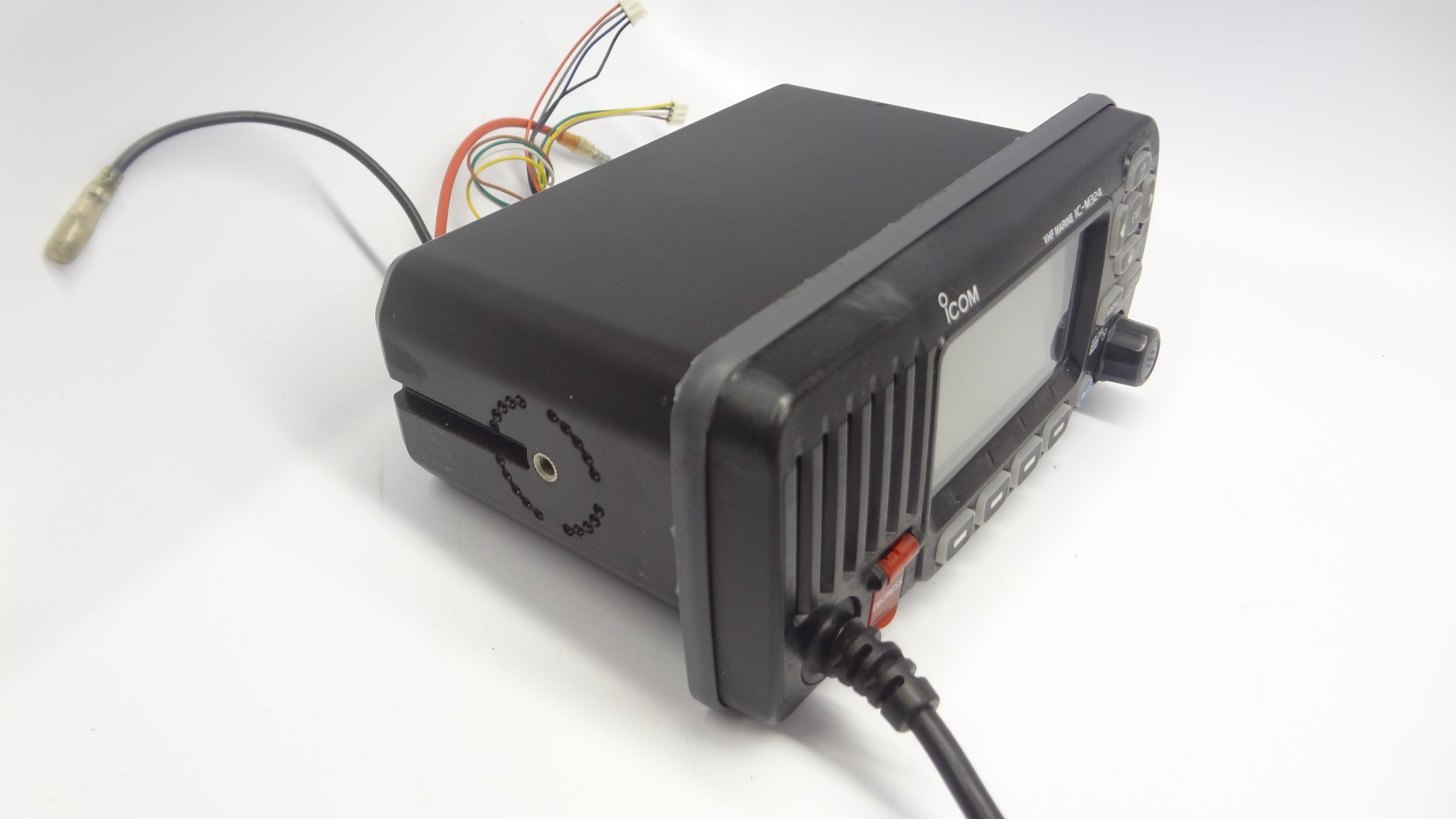 Icom IC-M324 Marine VHF Two-Way Radio Transceiver Unit with HM-200B ...