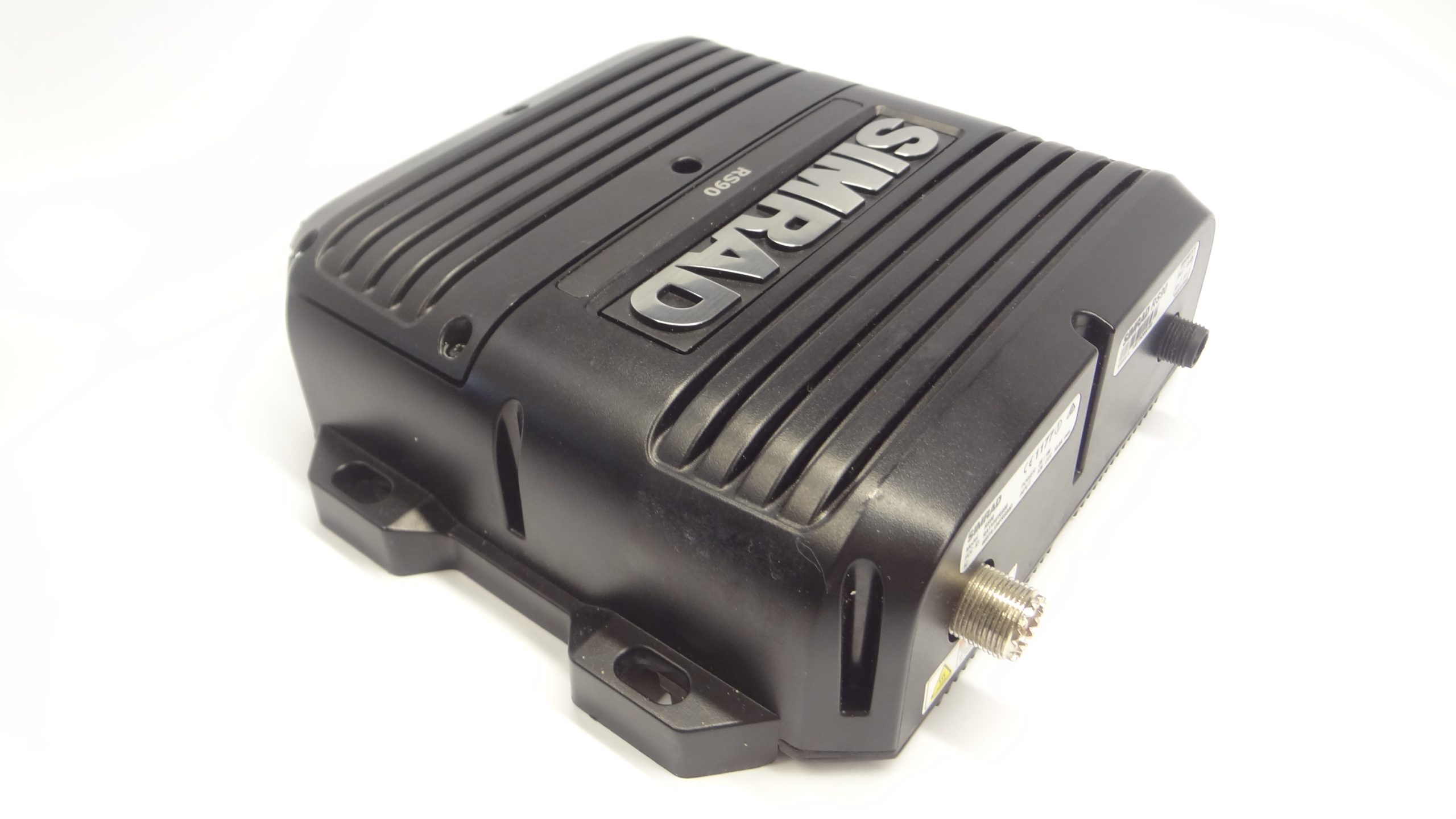 Simrad RS90 AIS VHF Radio Transceiver w/ rebuilt HS90 Hand Mic Cable ...