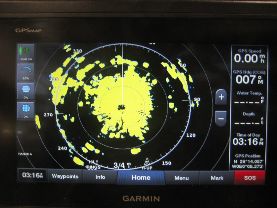 Garmin GMR18HD 4kw Radar Dome Add-On W/Cables - (Tested/Updated) 90day ...