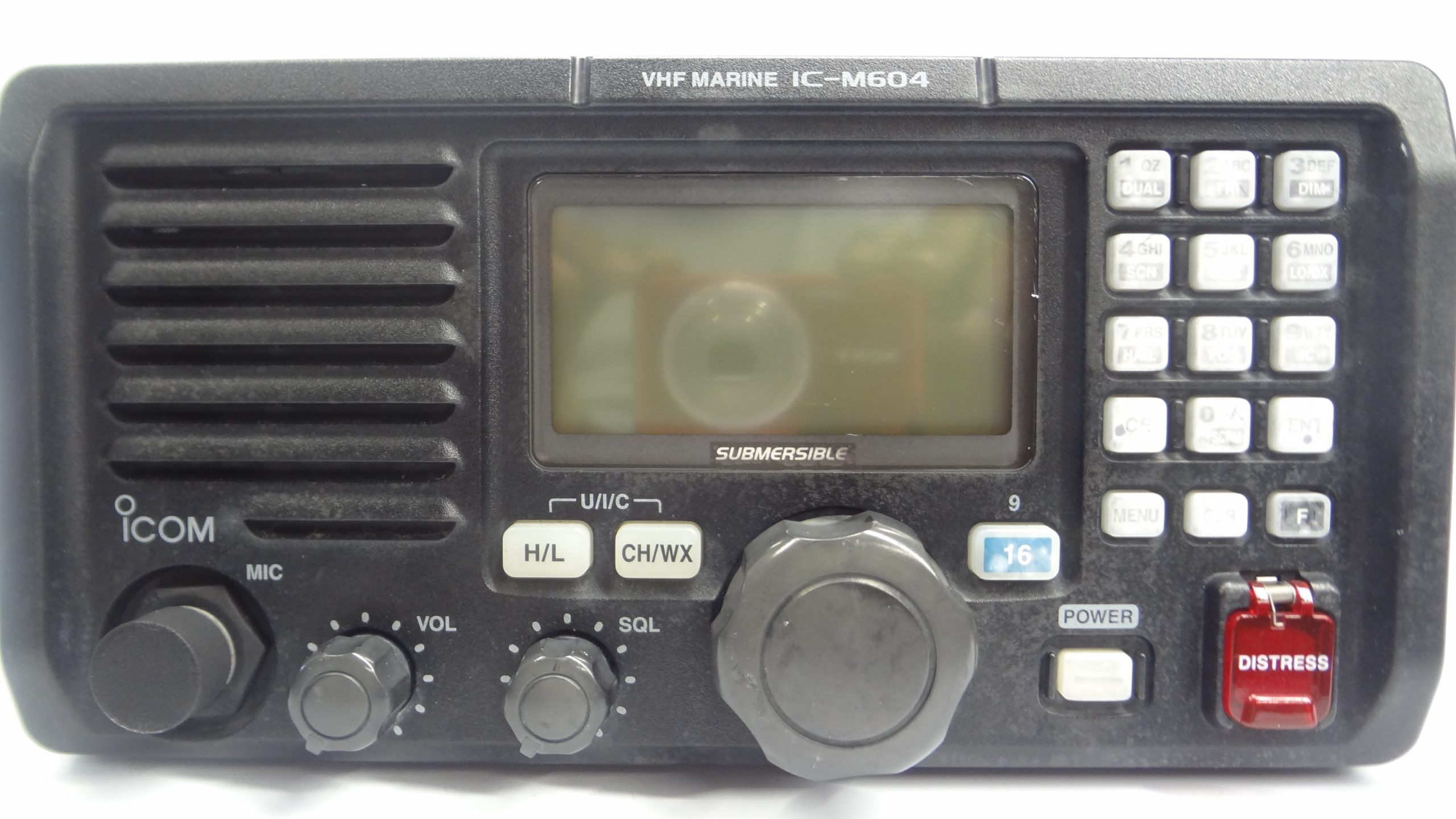 Icom IC-M604A VHF Submersible Fixed Mount Marine Radio Transceiver ...