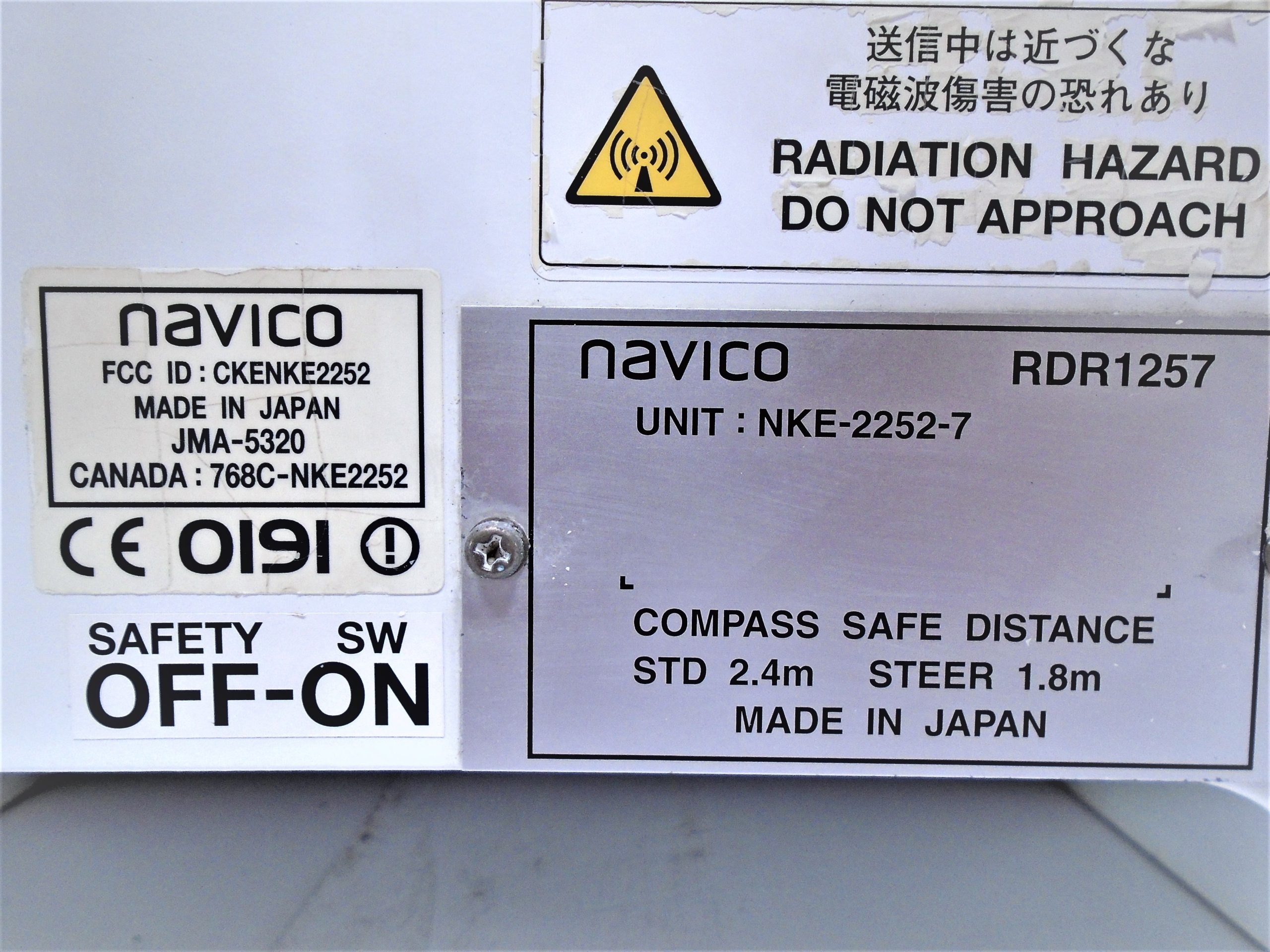 Simrad Navico 25kw TX25S Open Array Radar w/ 7.5' AntennaEVO3/EVO3s 1/2 ...