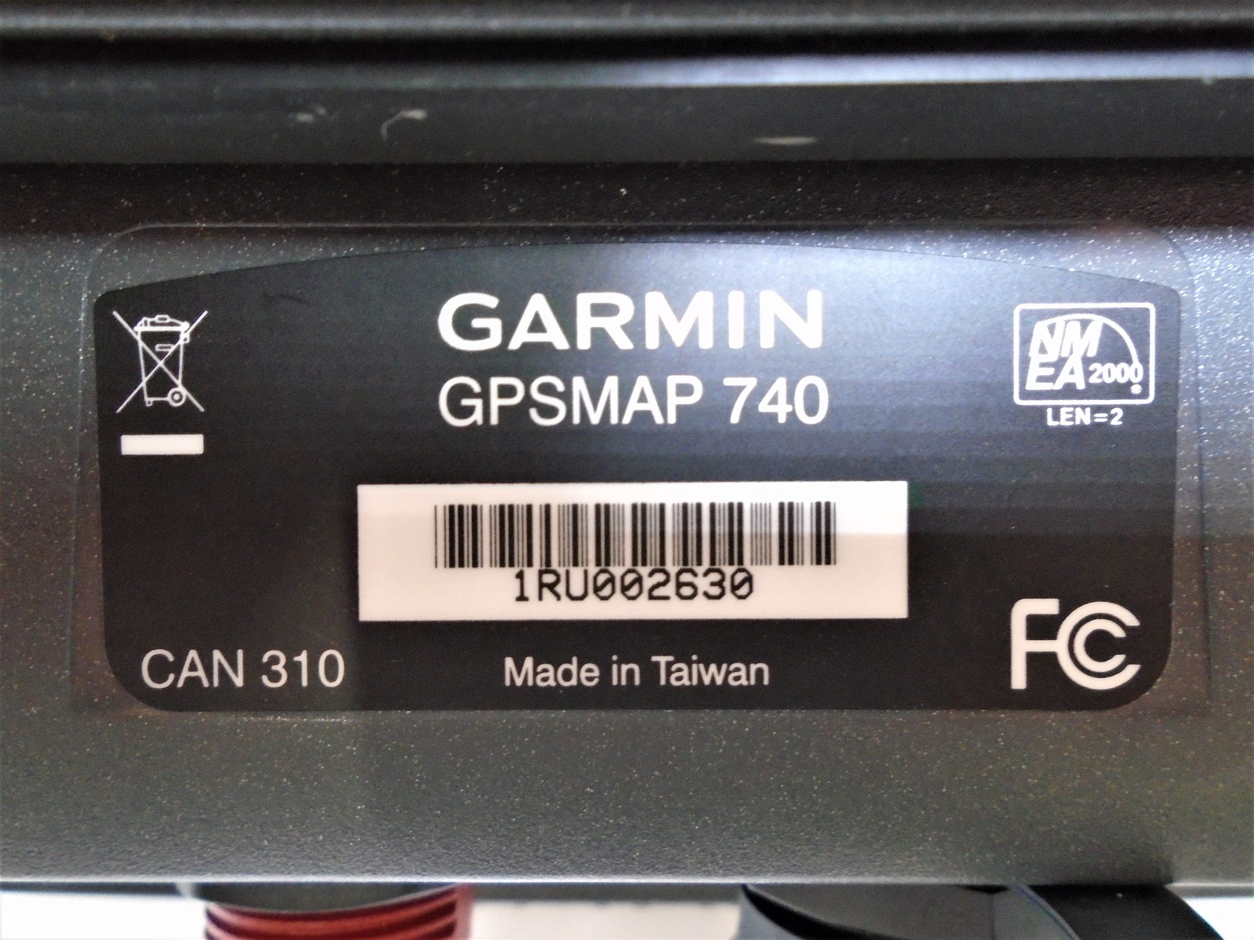GARMIN GPSMAP 740 - 7" Touchscreen Chartplotter Display - Good Used ...