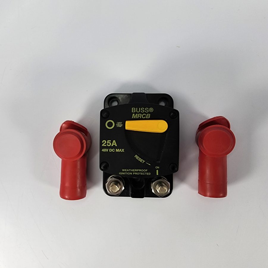 Bussmann 187025F-03-1 25A 48VDC Marine Rated Surface Mount Circuit ...