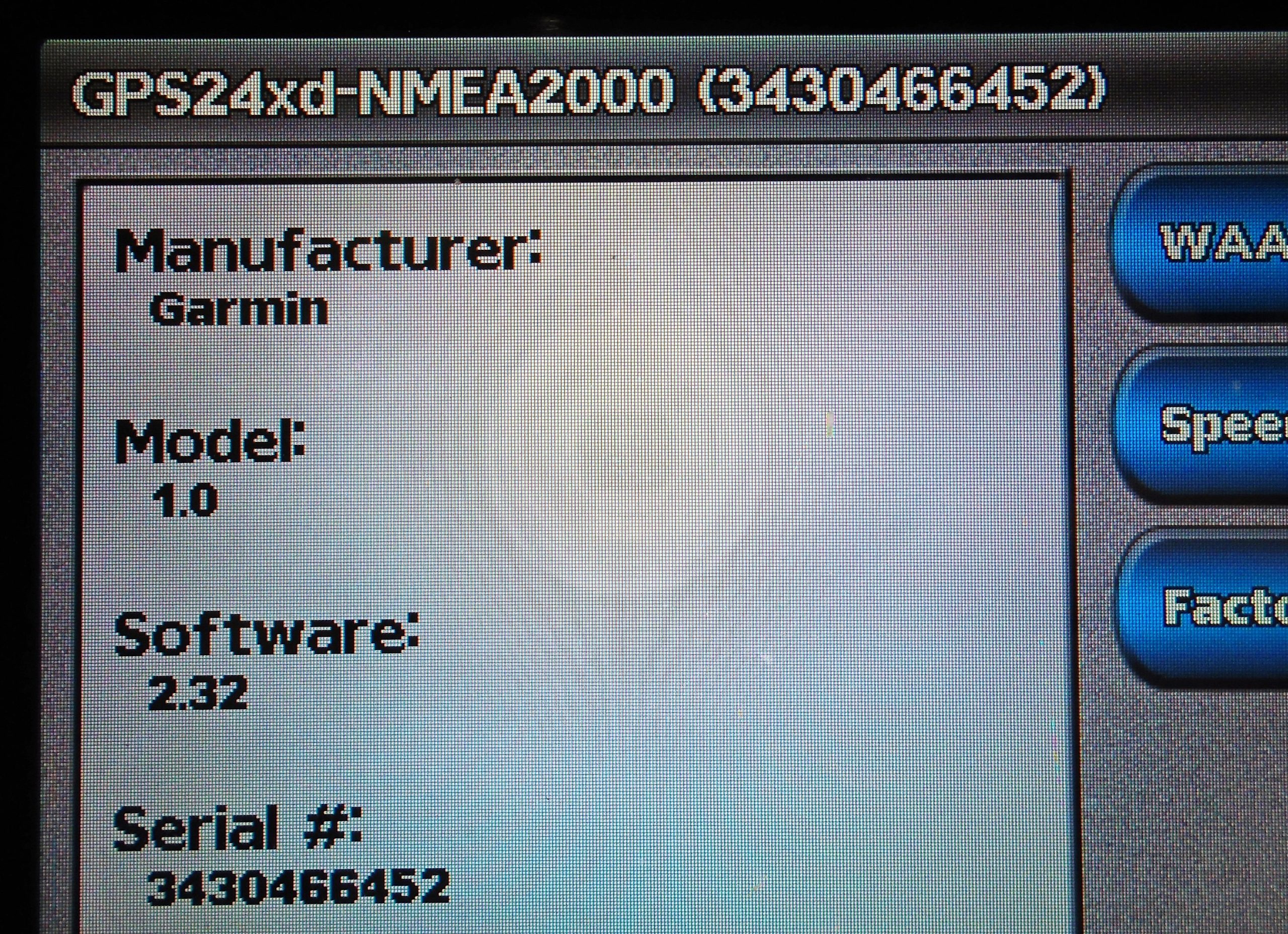 Garmin GPS- 24XD NMEA2K GPS Antenna W/3 Mounts W/NMEA2k Drop Cable ...