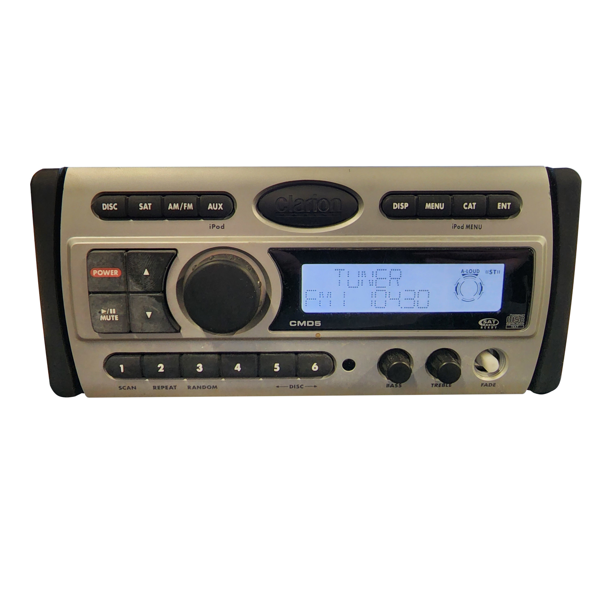 Clarion - CMD5 Marine CD/MP3/WMA Receiver - FOR PARTS/AS IS - SEE ...