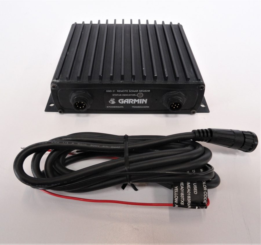 Garmin GSD21 Sounder Module w/Power Cable *Tested* - Max Marine Electronics