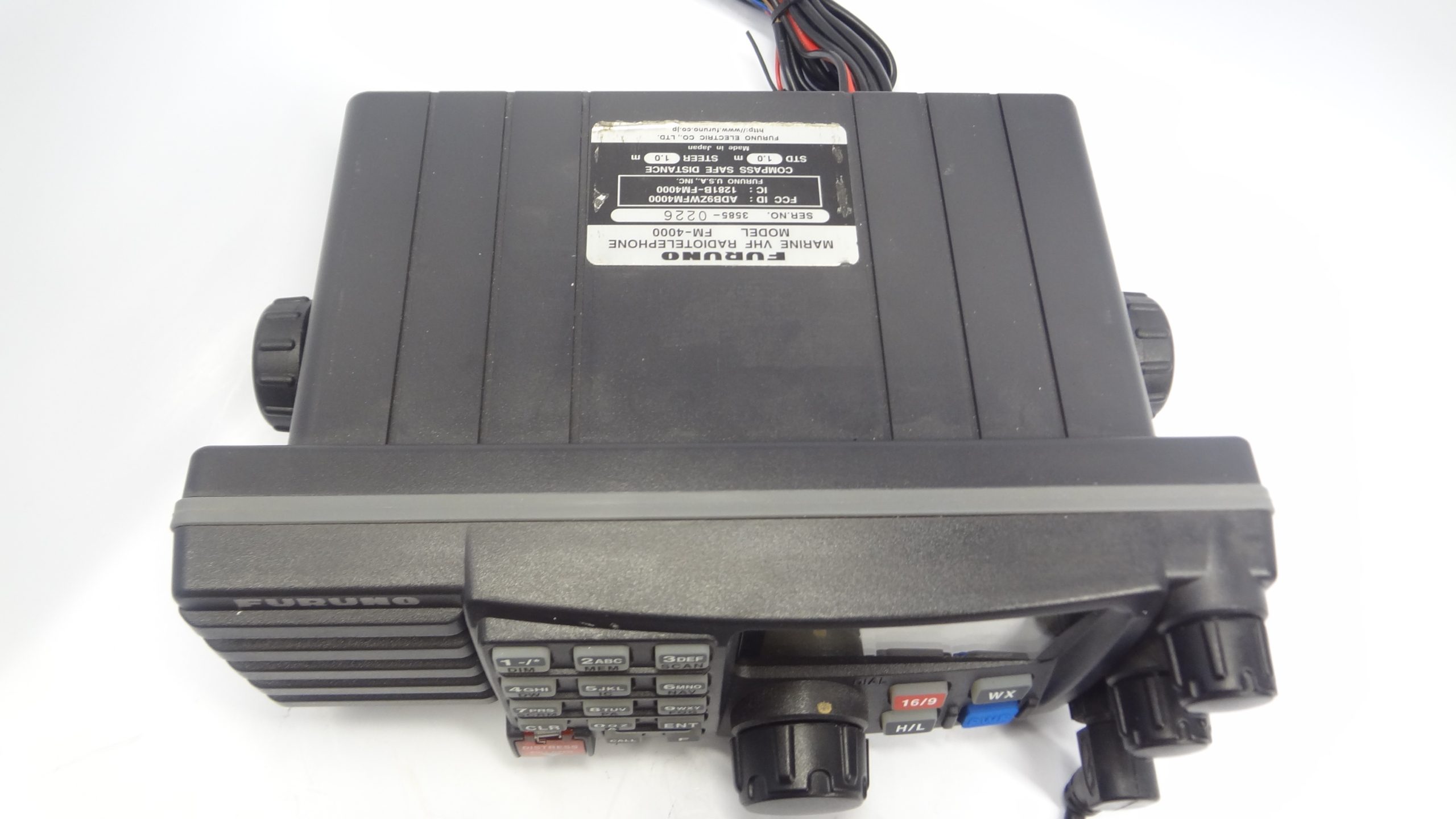 Furuno FM-4000 Submersible Marine VHF Radiotelephone Transceiver w ...