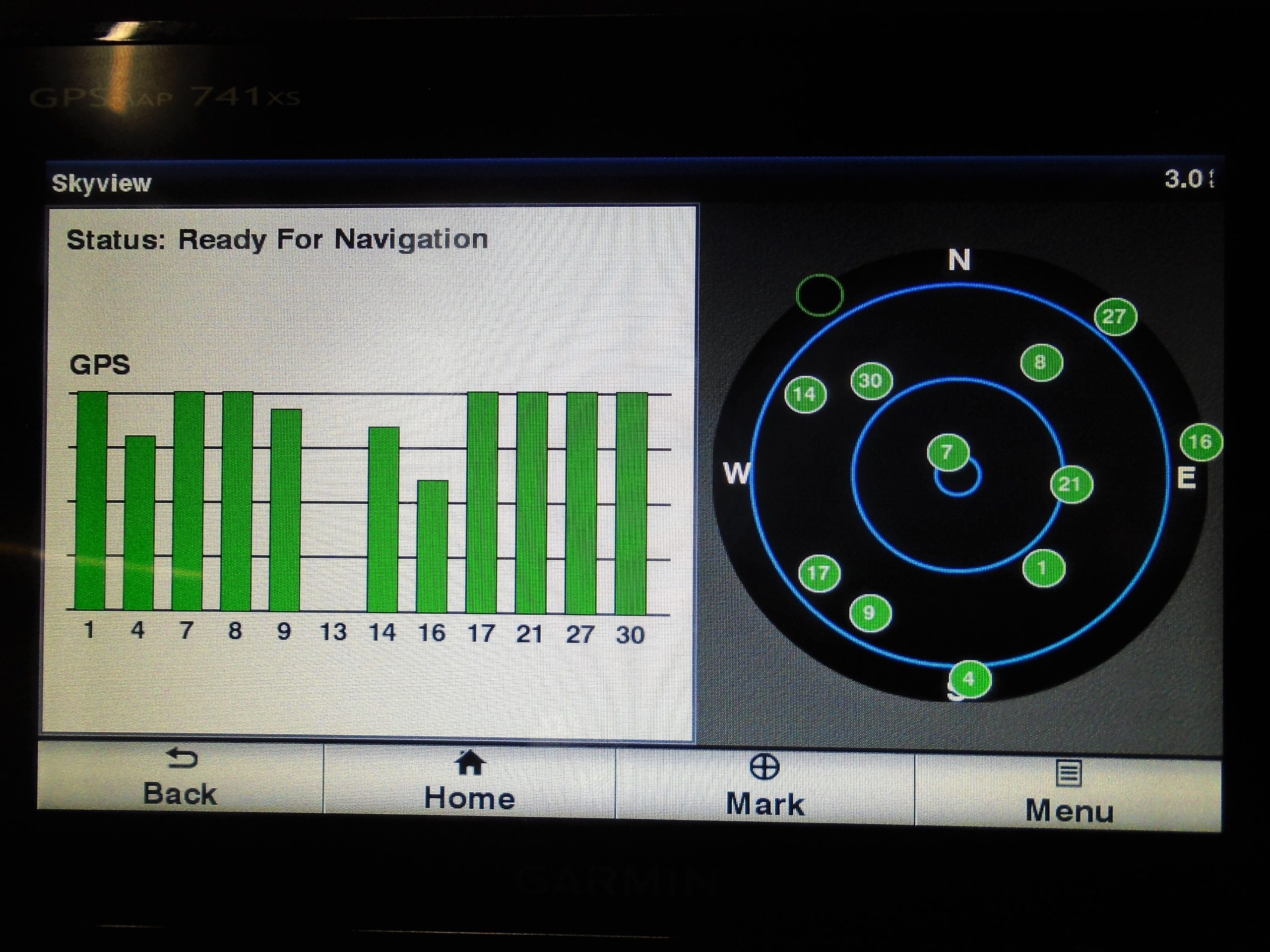 Garmin GPSmap 741XS - Touchscreen Display W/ Suncover (Tested Good ...